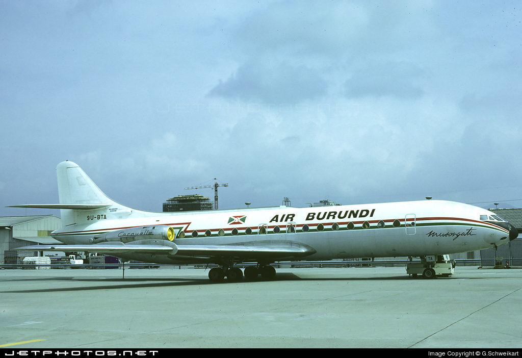 9U-BTA | Sud Aviation SE 210 Caravelle III | Air Burundi | JetPhotos