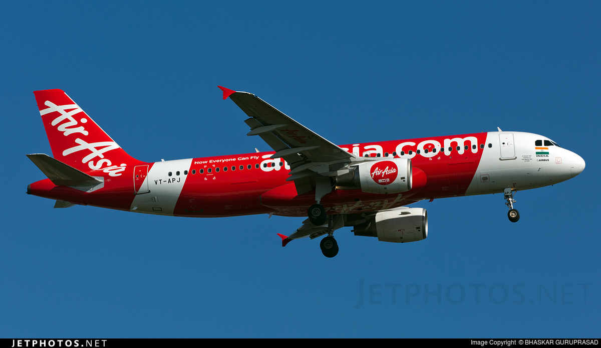 VT-APJ | Airbus A320-216 | AirAsia India | JetPhotos