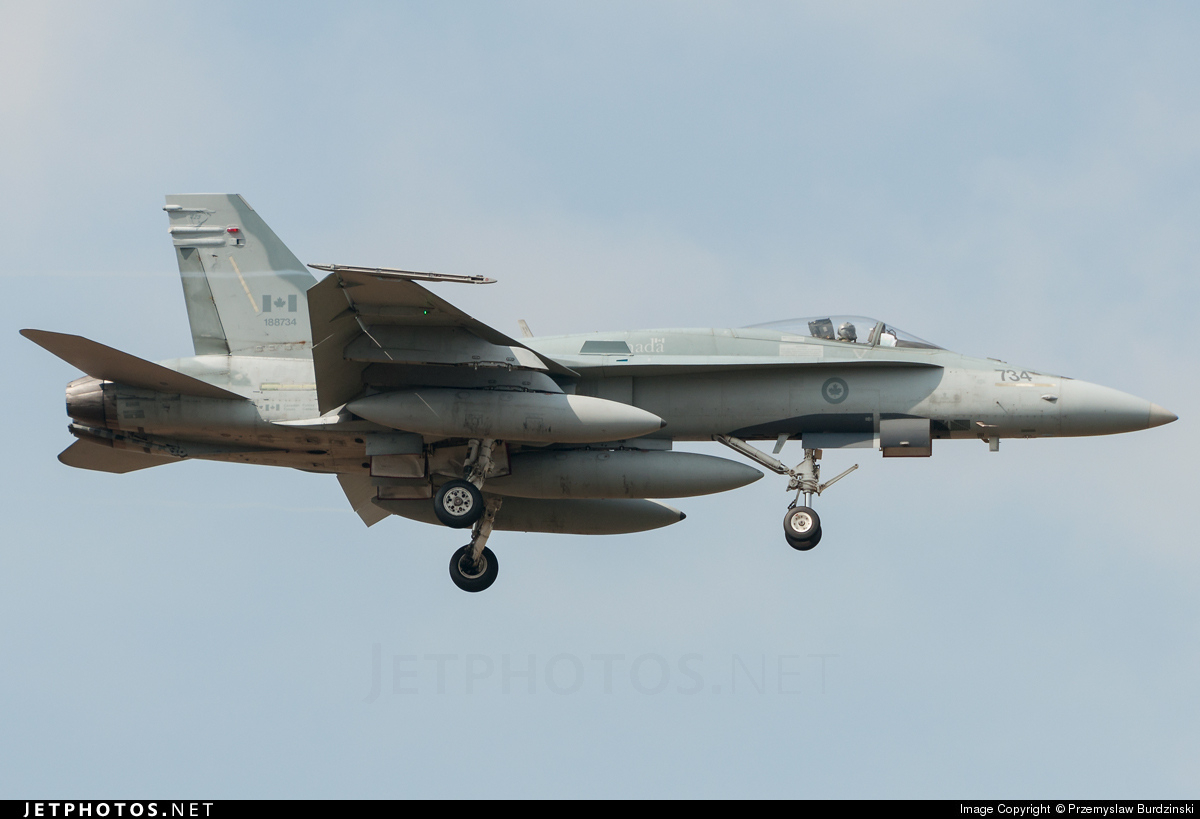 188734 | McDonnell Douglas CF-188 Hornet | Canada - Royal Air Force ...